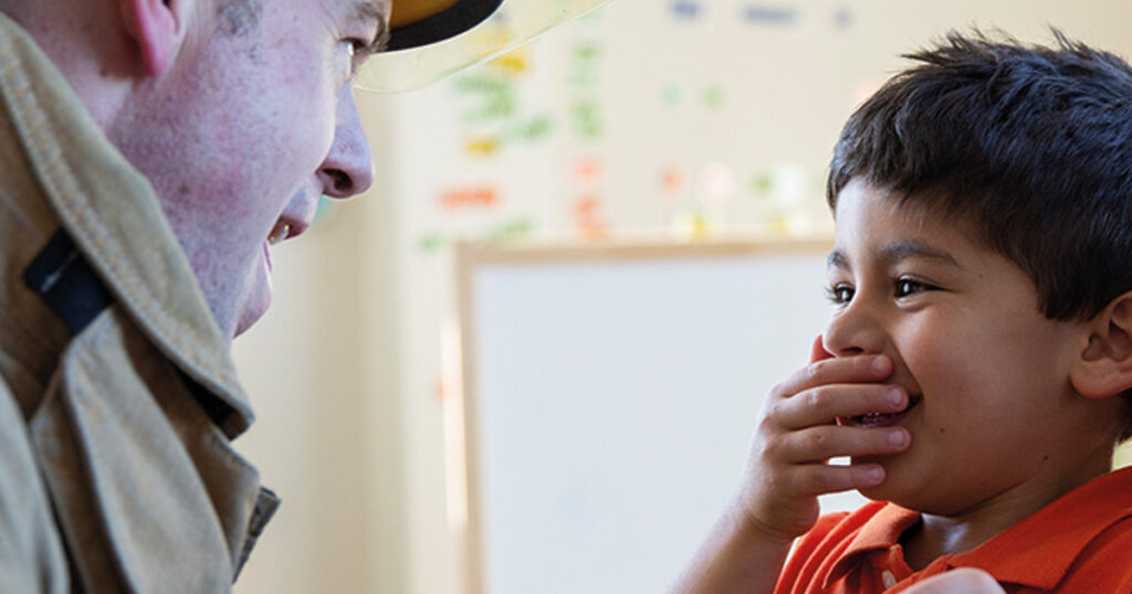 Next gen boost: Fire Service leads the way on children and young people