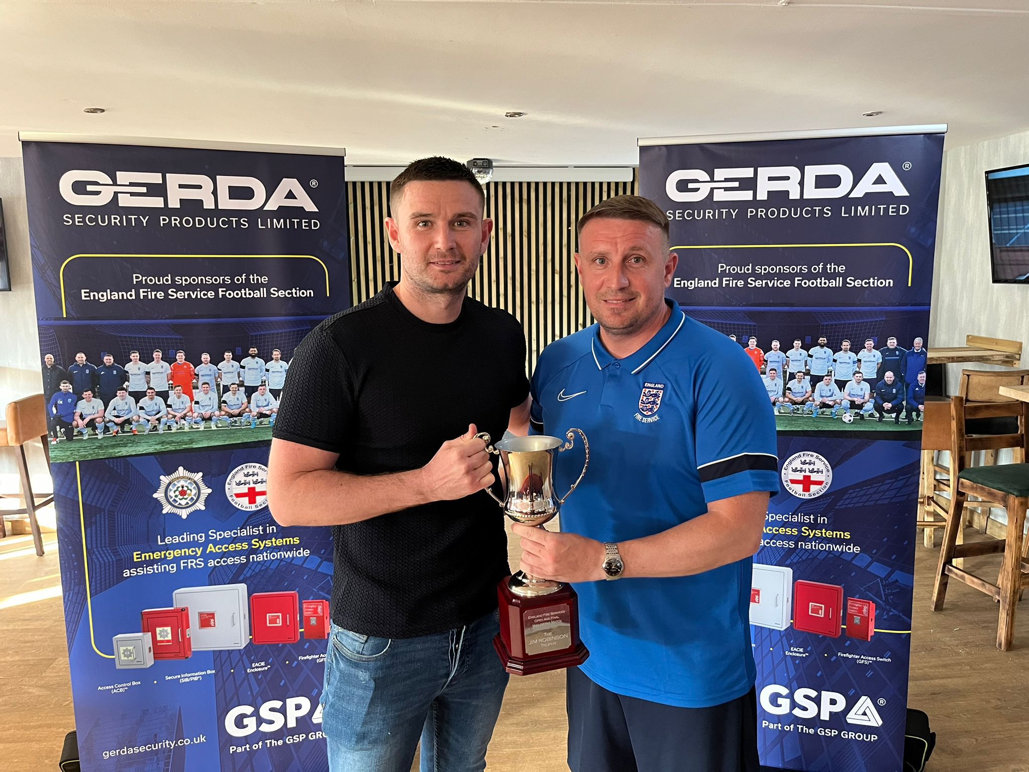 Tyne and Wear Fire and Rescue Service football team win two national ...
