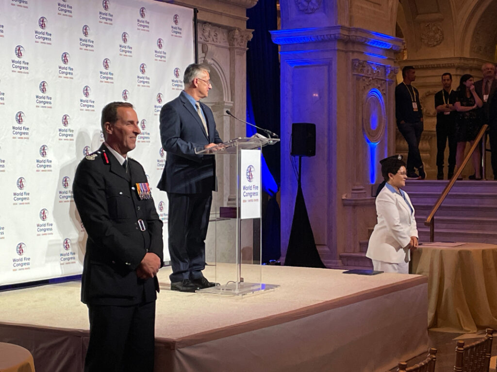 First ever World Fire Congress, co-chaired by UK, held in Washington DC ...