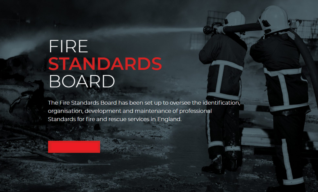 The Fire Standards Board reach a milestone with the publication of two ...