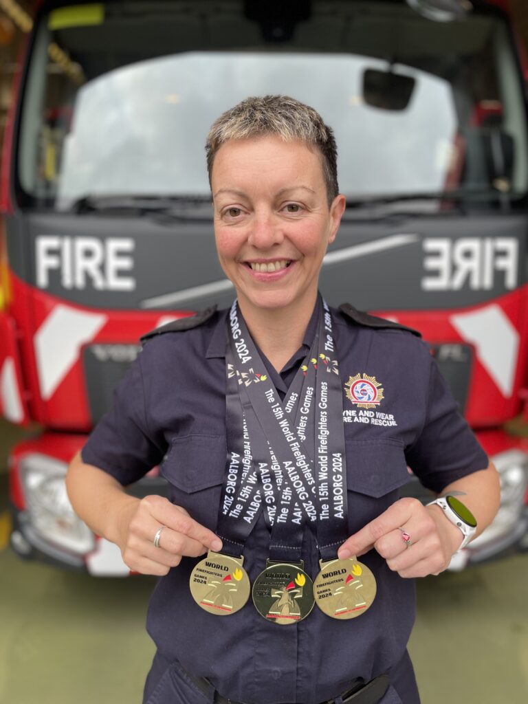 Gold medal winning firefighter puts Tyne & Wear on the global sporting ...