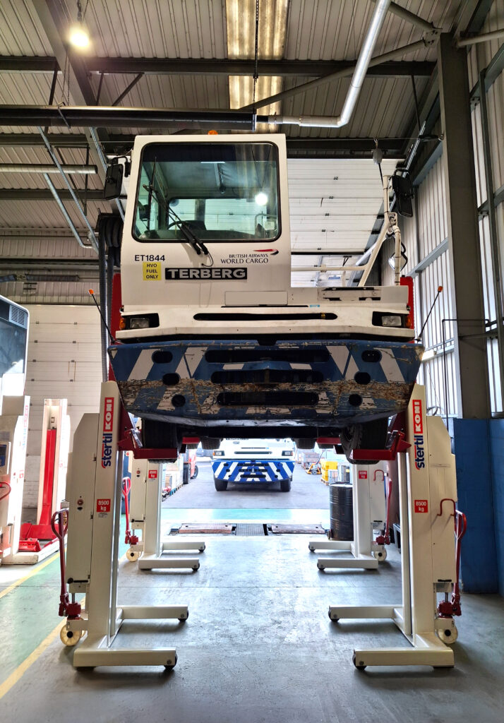 TMS UK LTD ENHANCES GROUND SUPPORT OPERATIONS AT HEATHROW WITH STERTIL ...