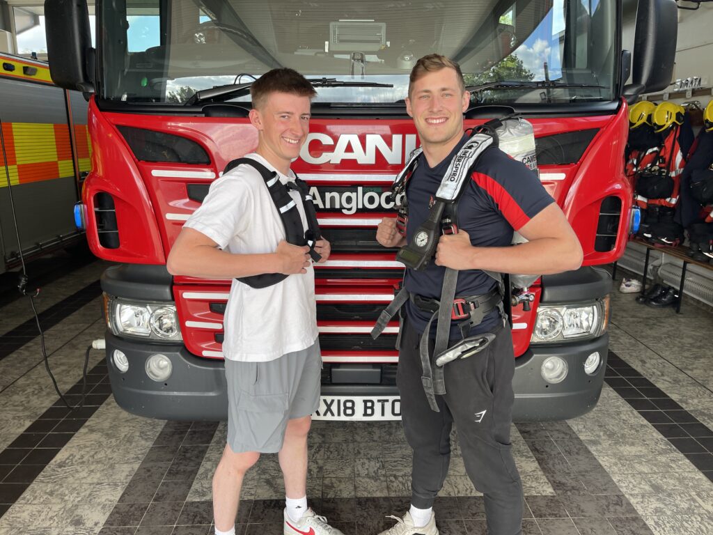 Fenland firefighter takes on three peaks challenge - Fire Magazine